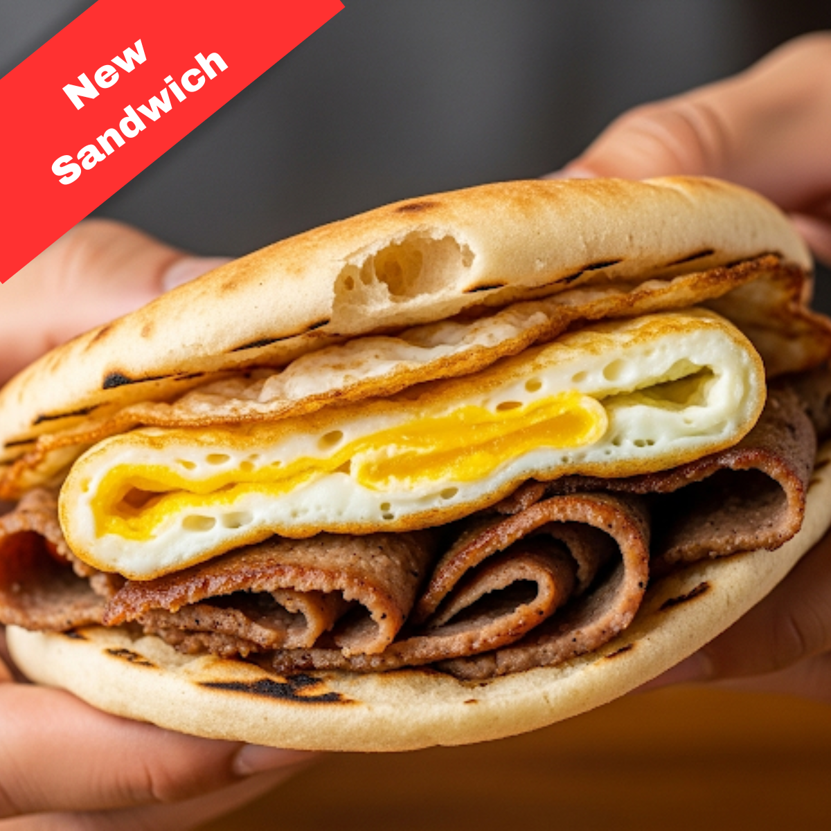 Gyro Egg Sandwich - Zest Gyro & Mediterranean Grill